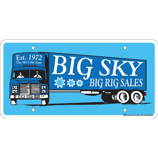 Custom Plastic License Plates – The Dealership Store